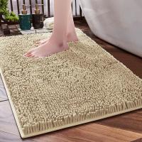 China FENGPENG Bathroom Rug Mat Non-Slip Bath Mat Soft Cozy Shaggy Thick Bath Rugs for Bathroom for sale