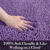 China Cross border hot selling encrypted Schneider floor mat  irregular bathroom toilet water absorbing mat anti slip mat for sale