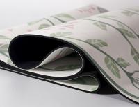 China Wholesale professional full color printing OEM suede and natural rubber yoga mat for sale