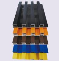 China board wpc ASA co extruded 155 high great wall board decorative wall panels various color for choose for sale