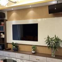 China board wpc wall materials four grille wall board decorative wall panels various color for sale