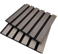 China Polyester Acoustic Panel Slatted Wall Panels Soundproof Acoustic Felt Panels for Decoration for sale