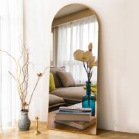 China round mirror metal mirror mirror for home wall hanging mirror wall framed mirror for sale