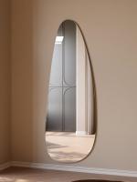 China Irregular Frameless Full Length Mirror For Home Bathroom Living Room Home Decor Mirror for sale
