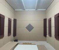 China PET Acoustic panels Polyester Fiber Sound Absorbing Felt Board Decorative Acoustic Wall Panel for sale