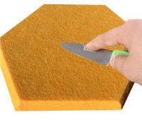 China acoustic dampening panels Non-Woven Acoustical Panel Absorptive Materials Sound Diffusion Sheet for sale