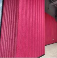 China Interior Design Material 100% Polyester Fiber Sound Absorbing Felt Panel Acoustic Wall Panel for sale
