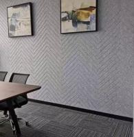 China Interior Design Material 100% Polyester Fiber Sound Absorbing Felt Panel Acoustic Wall Panel for sale