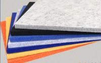 China Polyester Fiber Acoustic Board Felt Sound Absorbing Wall and Ceiling Panel wall acoustic panels for sale
