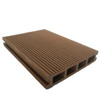 China Eco Friendly Fire Resistant WPC Decking Flooring Waterproof Composite Wood Deck with UV Protection for sale