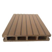 China Eco Friendly Fire Resistant WPC Decking Flooring Waterproof Composite Wood Deck with UV Protection for sale