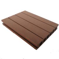 China Eco Friendly Fire Resistant Waterproof WPC Decking with Multiple Color Choices for sale