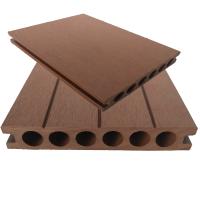 China Eco Friendly Fire Resistant Waterproof WPC Decking with Multiple Color Choices for sale