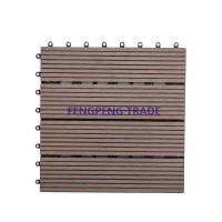 China Recycled Eco Friendly Composite Decking Boards Waterproof WPC Flooring with Fire Resistance for sale
