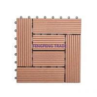 China Recycled Eco Friendly Composite Decking Boards Waterproof WPC Flooring with Fire Resistance for sale