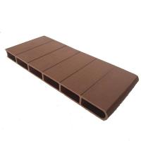 China wood grain pattern wpc wall cladding New Material WPC Wood Plastic Outdoor Flooring Panel Board for sale