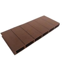 China wood grain pattern wpc wall cladding New Material WPC Wood Plastic Outdoor Flooring Panel Board for sale