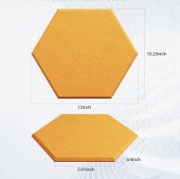 China 12 Pack Acoustic Panels Self Adhesive Sound Proof Foam, High Density Sound Acoustic Foam Panel, 12X10.23X0.4 Inch Hexagon Wall Panels in Home, Office, Reccording Room, Studio for sale