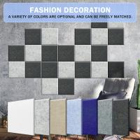 China 12 Pieces Square Sound Absorbing Panels Self-Adhesive, 12