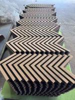 China Grooved Wooden Acoustic Panels Marble Wall Panel Sound Proofing Panels ISO9001 wall acoustic panels for sale