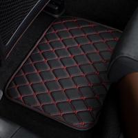 China Pvc Leather Car Foot Mat Foot Mat Durable Protective Floor Covering for Vehicle Interior Protection and Easy Cleaning for sale