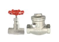 China 304 316 Ss Sanitary Compact Ball Valve NPT Thread With Spiral Wound Gasket for sale