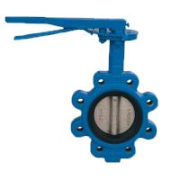China DN65 Industrial Water Butterfly Valve Sewage Wafer Style Butterfly Valve for sale