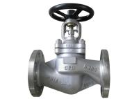 China 4 Inch Stainless Steel Globe Valve GS C25 DIN PN16 PN25 Air Steam Bellows Seal for sale