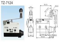 China Minature Tend Position Switch Magnetic Limit Switch With Leaf Spring Lever for sale