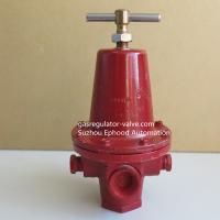 China Rego 1584 Model 1st Stage Propane Pressure Regulator Optional Spring Range For LPG Gas Fired Burner for sale