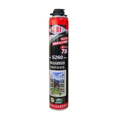 China Sira 750G Sealing Closed Cell Polyurethane Expanding Foam Liquid for sale