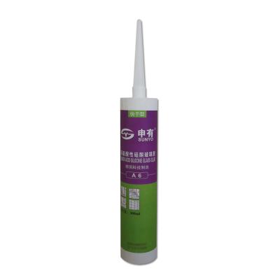 China Anti Mildew Glass Silicone Sealant Easy Using Room Temperature Curing for sale