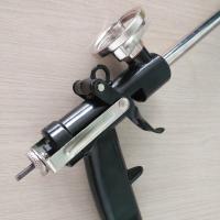 China Easy Washing Professional Spray Foam Gun Black Color With Plastic Handle for sale