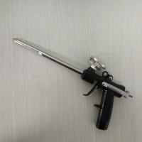 China Easy Washing Professional Spray Foam Gun Black Color With Plastic Handle for sale