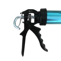 China 16 Inch 600ml Aluminum Tube Caulking Gun With Iron Casting Handle for sale