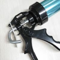 China 16 Inch 600ml Aluminum Tube Caulking Gun With Iron Casting Handle for sale
