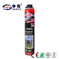 China Construction Polyurethane Spray Foam , 750ml Polyurethane Foam Adhesive for sale