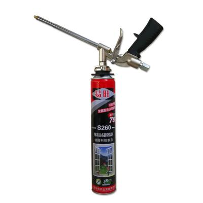 China Gun Type Expanding Polyurethane Foam Joint Filler Sealant Milky White Liquid for sale