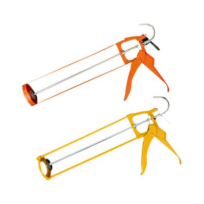 China 600ml Skeleton Silicone Industrial Cement Aluminium Caulking Gun for sale
