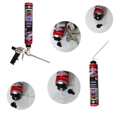 China MSDS CAS 38891-59-7 Low Resilience Fire Retardant pU Foam Filler Spray for sale