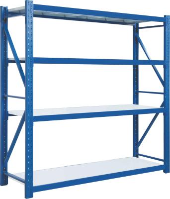 China Adjustable Industrial 4 Layers Warehouse Shelf Racks Commercial Metal Steel Automated Retrieval for sale