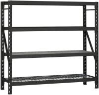 China Adjustable Industrial 4 Layers Warehouse Shelf Racks Commercial Metal Steel Automated Retrieval for sale