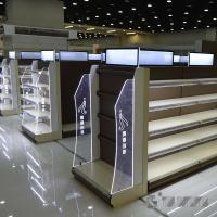 China CE Certification Gondola Shelf Rack , Modern Gondola Shelving Powder Coating Surface for sale
