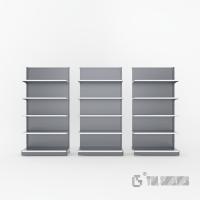 China Black Supermarket Gondola Shelf Rack TGL Durable CE Certification for sale