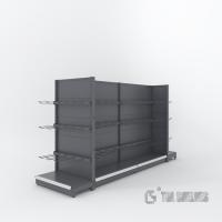 China Morden Gondola Shelf Rack Supermarket Easy Installation Cold rolled steel Material for sale
