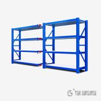 China Garage Storage Warehouse Shelf Racks Anti Rust Powder Coating 2 Layers for sale
