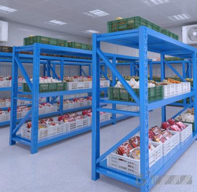 China Industrial TGL Warehouse Shelf Racks Heavy Duty Steel Material 200-500KG Load capacity for sale