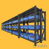 China ODM Metal Warehouse Shelf Racks Heavy Duty For Stacking Height 2000-6500mm for sale