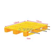 China Reusable Stackable Plastic Pallets , Single Side Large Plastic Pallets for sale