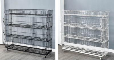 China Modular Configuration Retail Store Shelf Rack Morden Economic Style for sale